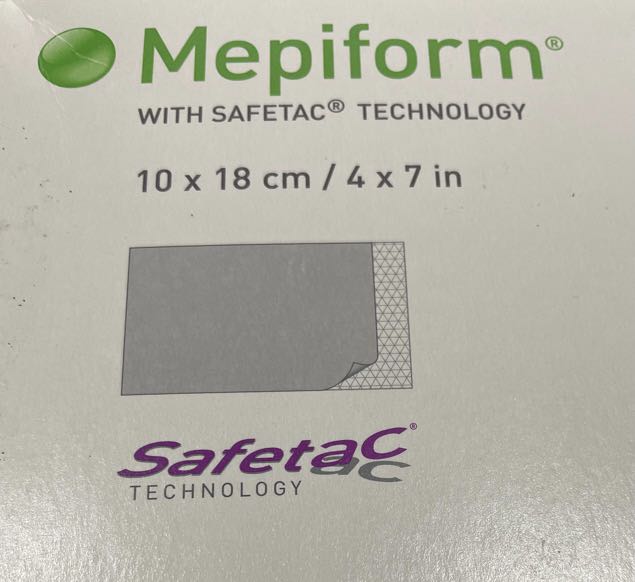 Mepiform Scar Reduction Dressing, Health & Beauty, Bath & Body on Carousell