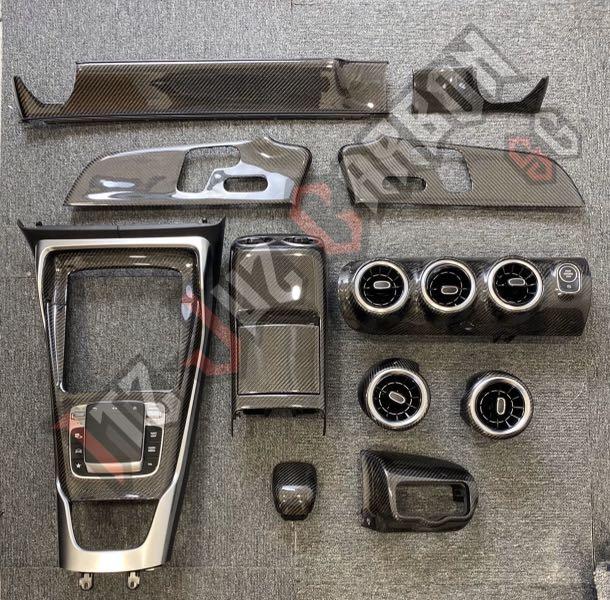 Mercedes CLA35 AMG W118 Carbon fibre interior trim set, Car Accessories ...