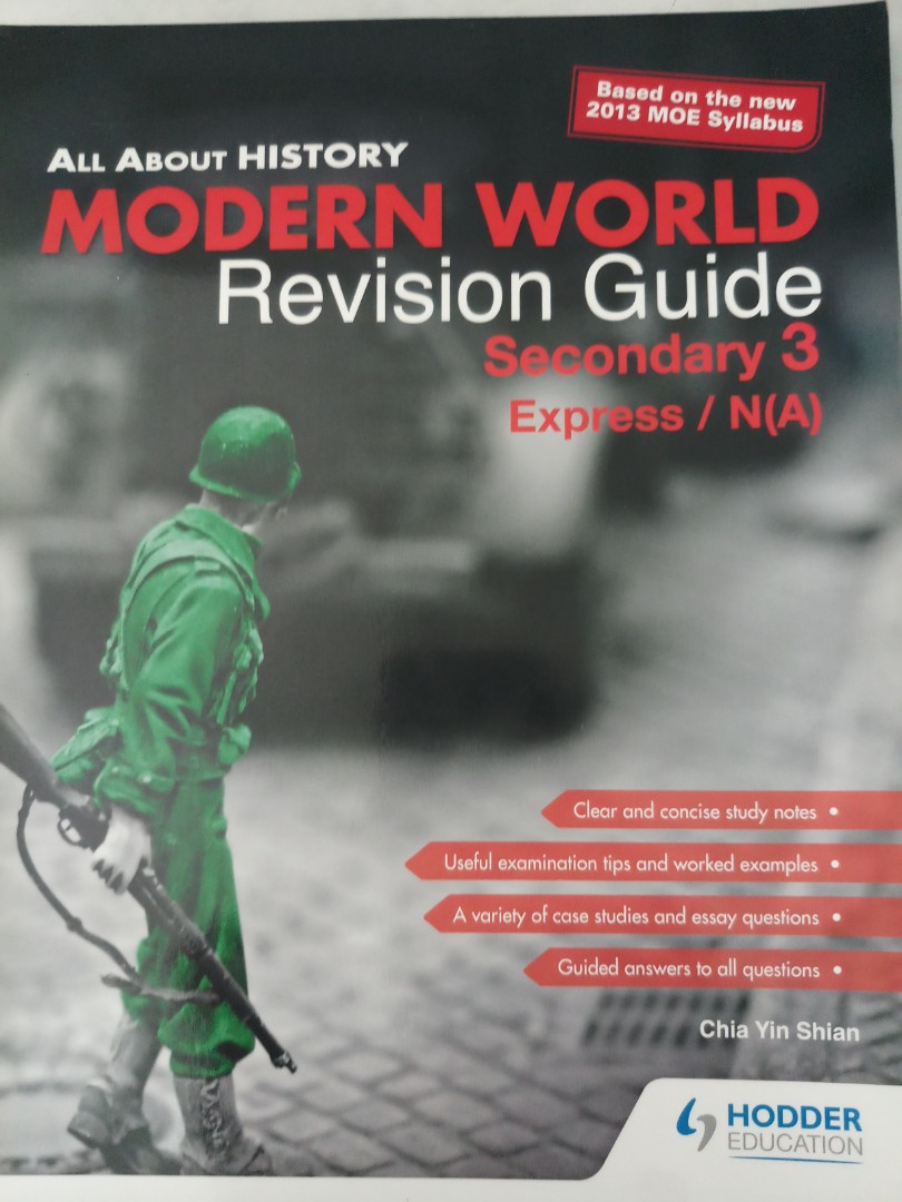 Modern world revision guide secondary 3 history, Hobbies & Toys, Books ...