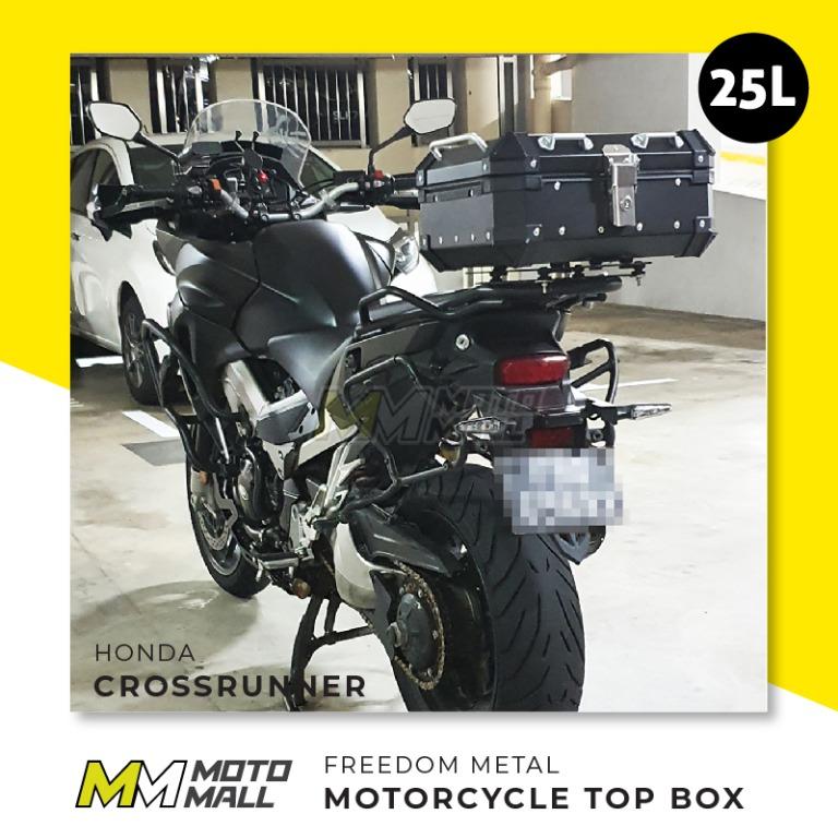 Motomall aluminium top box 25L / Adventure / Touring bike, Motorcycles ...