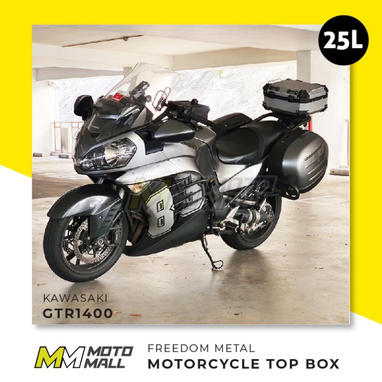 Motomall aluminium top box 25L / Adventure / Touring bike, Motorcycles ...