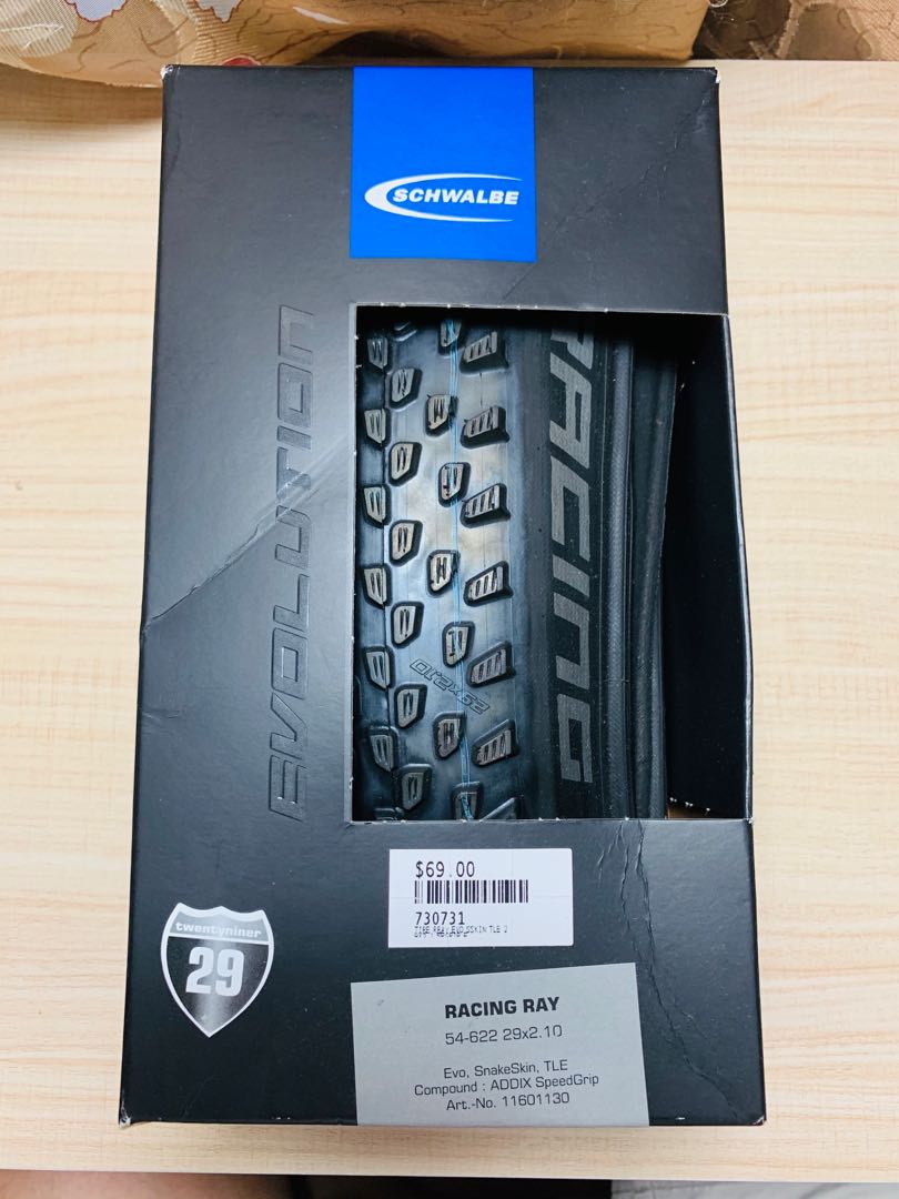 MTB Tire 29er Schwalbe, Sports Equipment, Bicycles & Parts, Parts ...