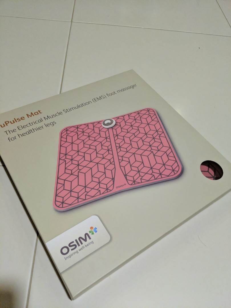 Osim uPulse Mat, Health & Nutrition, Massage Devices on Carousell