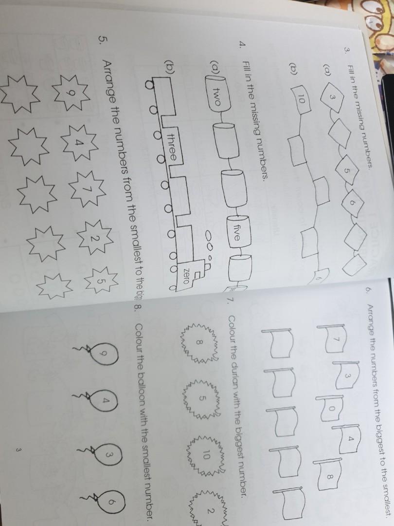 P1 and P2 Math assessment, Hobbies & Toys, Books & Magazines ...