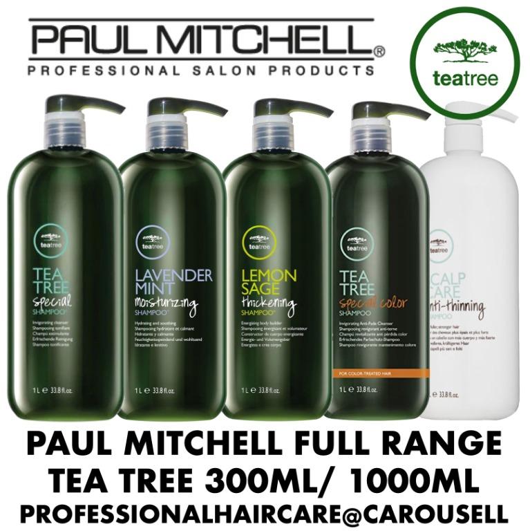 paul mitchell tea tree range