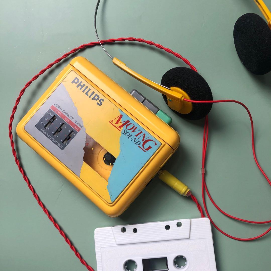 Philips Moving Sound Walkman Cassette Player, Hobbies & Toys ...