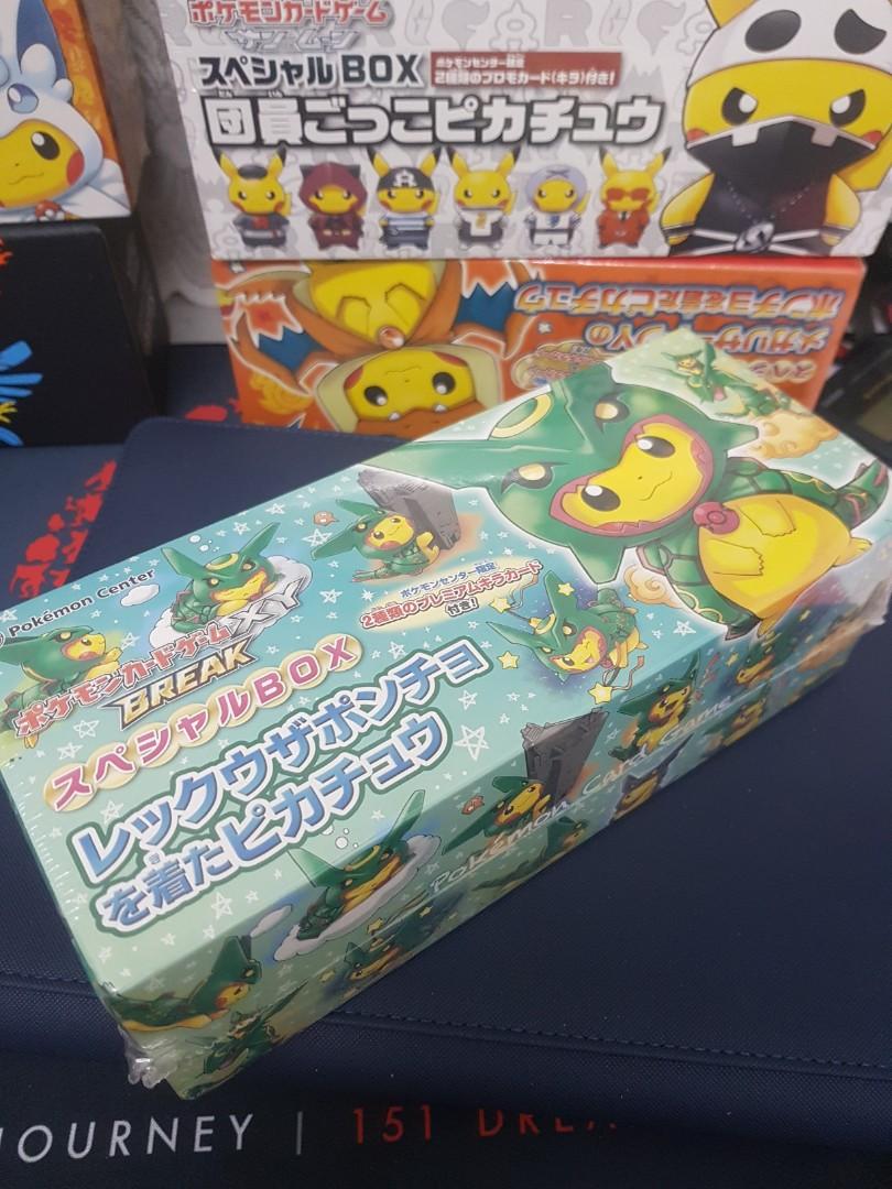 Pokemon pikachu rayquaza poncho box, Hobbies & Toys, Toys & Games on ...