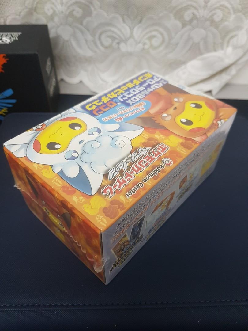 Pokemon pikachu vulpix box Opened, Hobbies & Toys, Toys & Games on ...