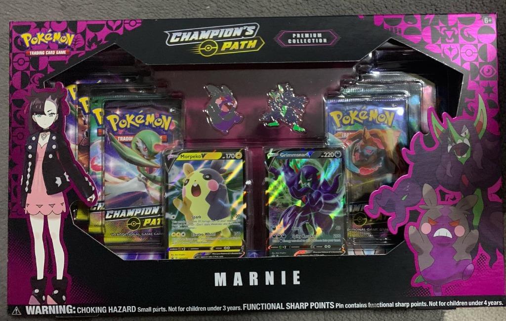 Pokemon TCG Champion’s Path Marnie Premium Collection (Pokemon Cards), Hobbies & Toys, Toys ...