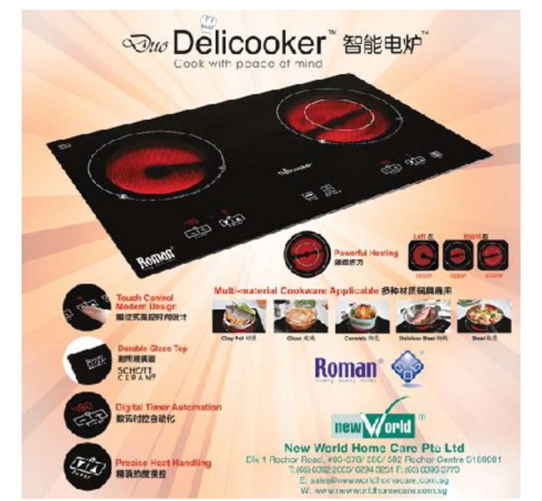 Roman Delicooker Double, TV & Home Appliances, Kitchen Appliances ...