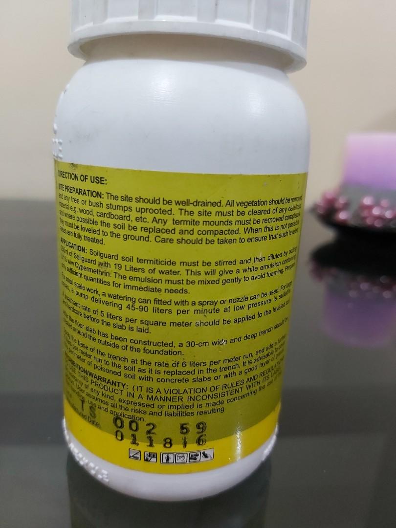 Solignum Soil Guard Termite Killer, Everything Else, Others on Carousell
