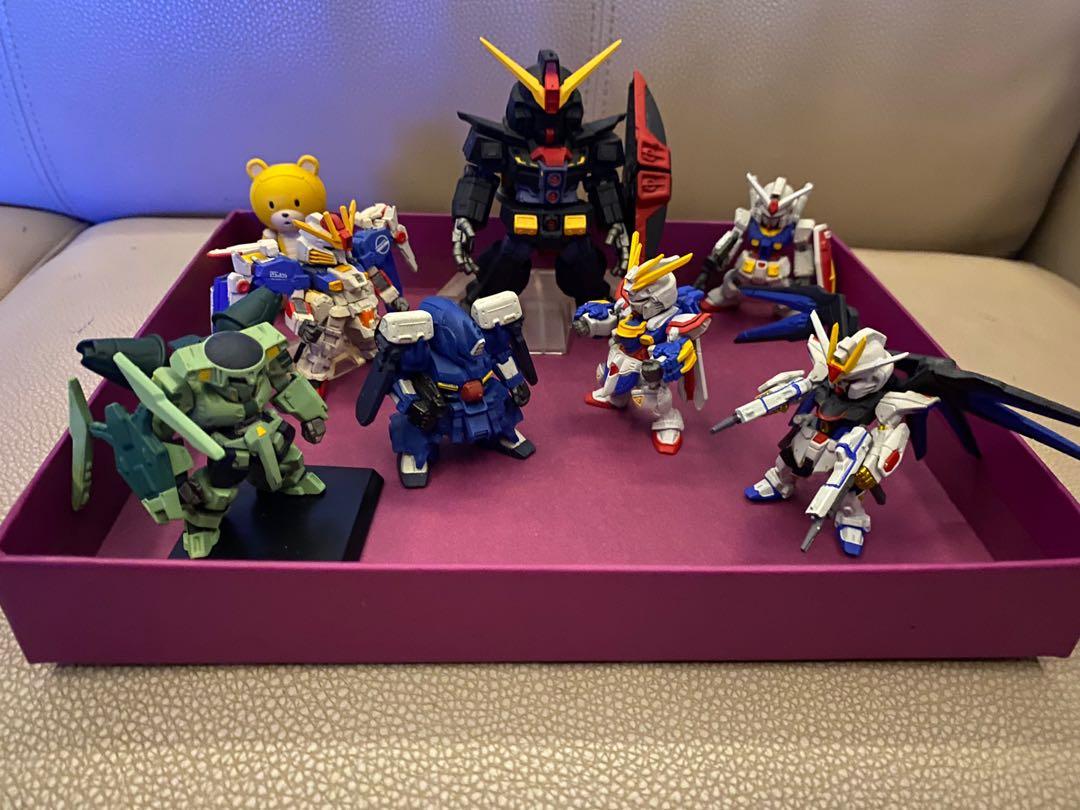Tiny Gundam figurines, Hobbies & Toys, Toys & Games on Carousell