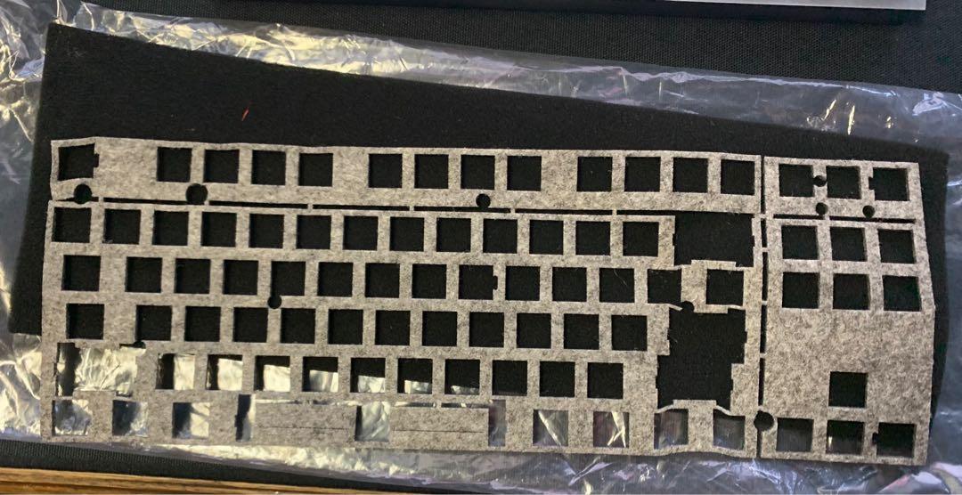 TKL Foam (Dampening foam between PCB & Plate + Below PCB) for ...