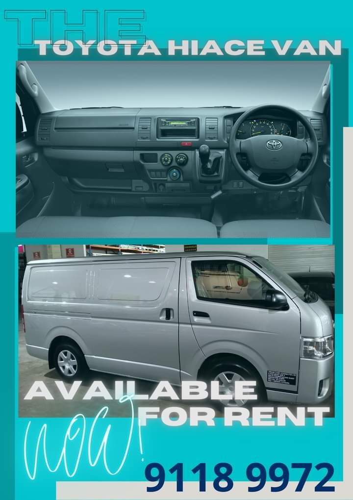 Toyota Hiace Auto !, Cars, Commercial Vehicles, Rentals on Carousell