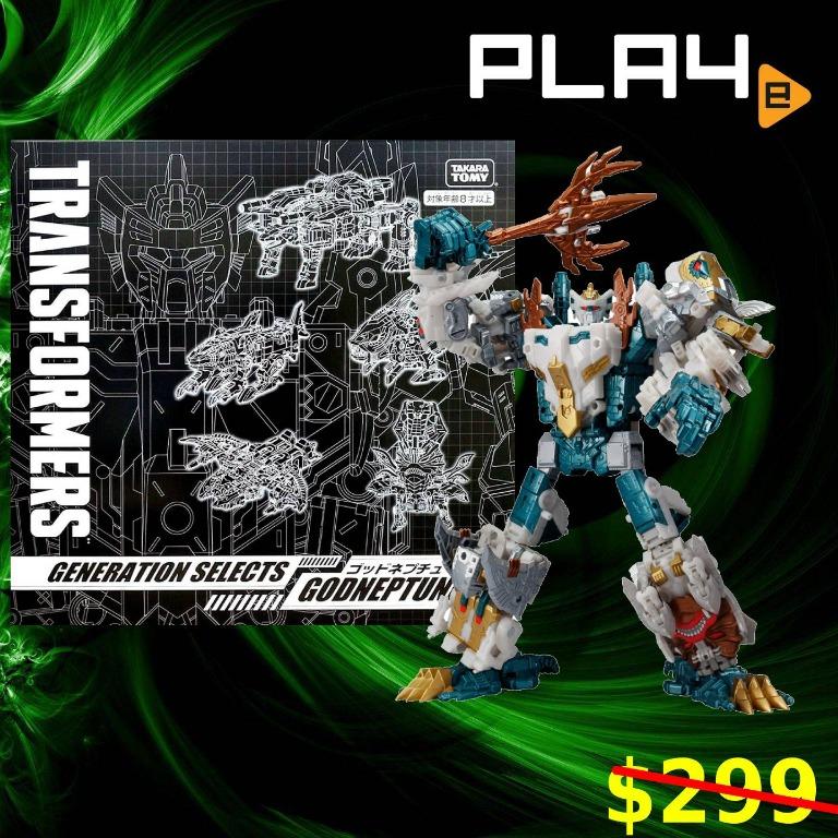 Transformers Generations Selects God Neptune (7018895) Brand New ...