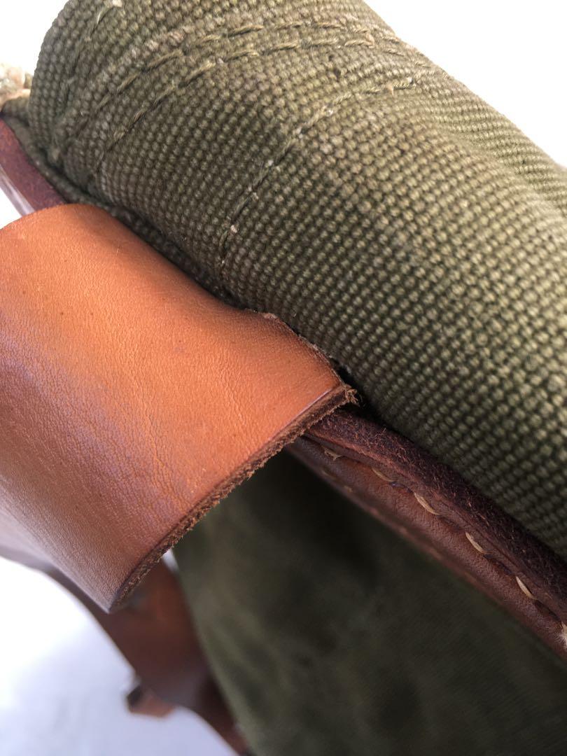 Vintage Romanian military rucksack, Fesyen Pria, Tas & Dompet , Lainnya ...