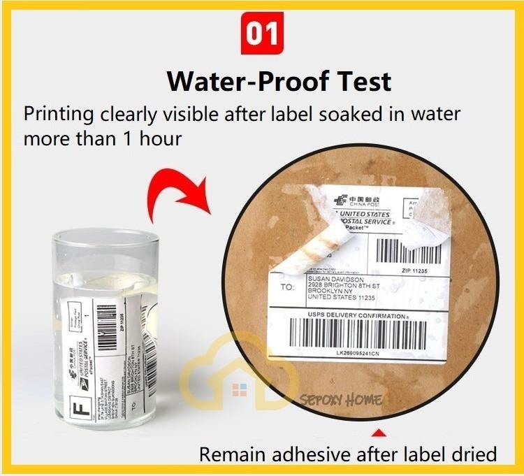 Waterproof Thermal Printer Label Paper / A5 Label / A4 paper/Label ...