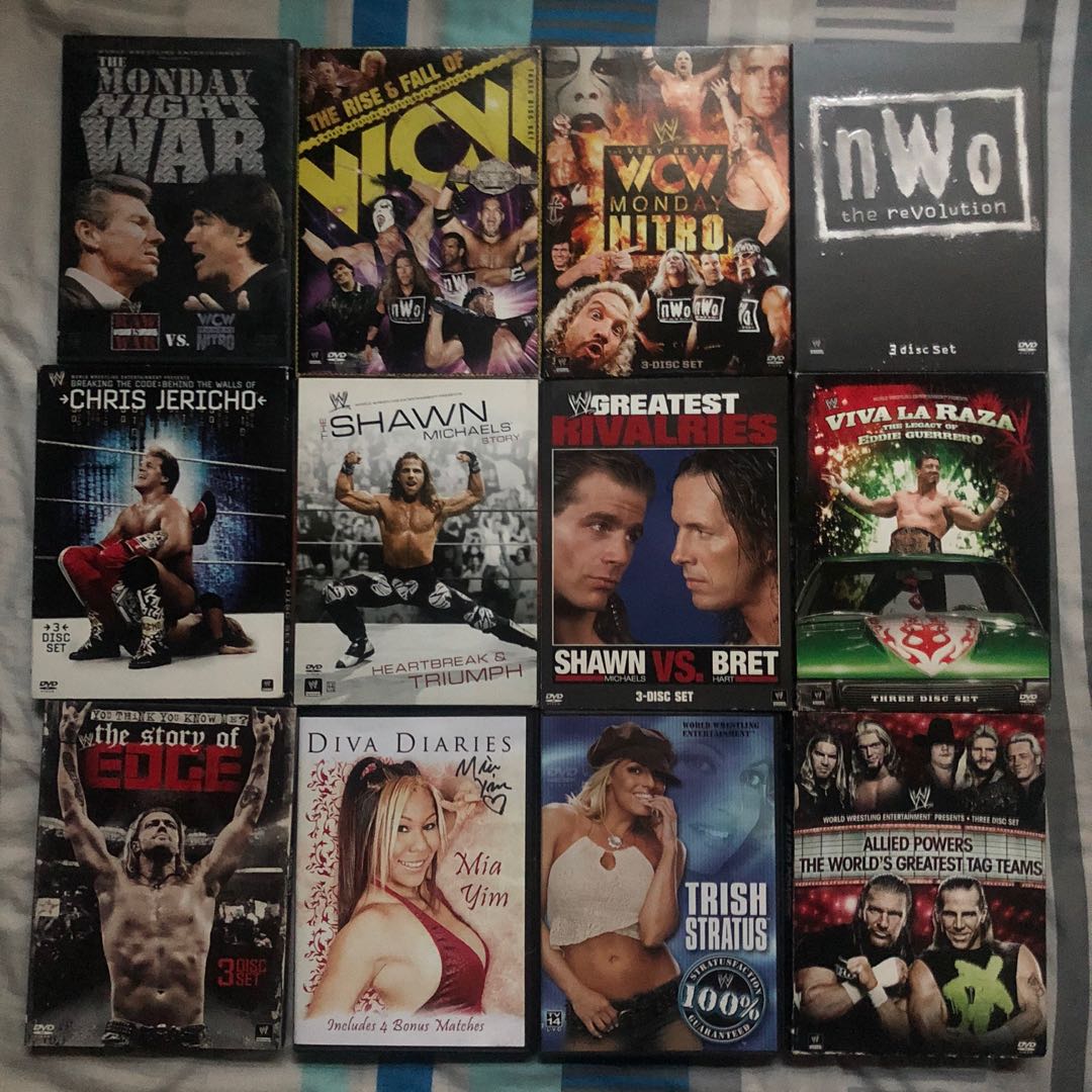WWE Wrestling DVDs, Hobbies & Toys, Music & Media, Music Accessories on ...