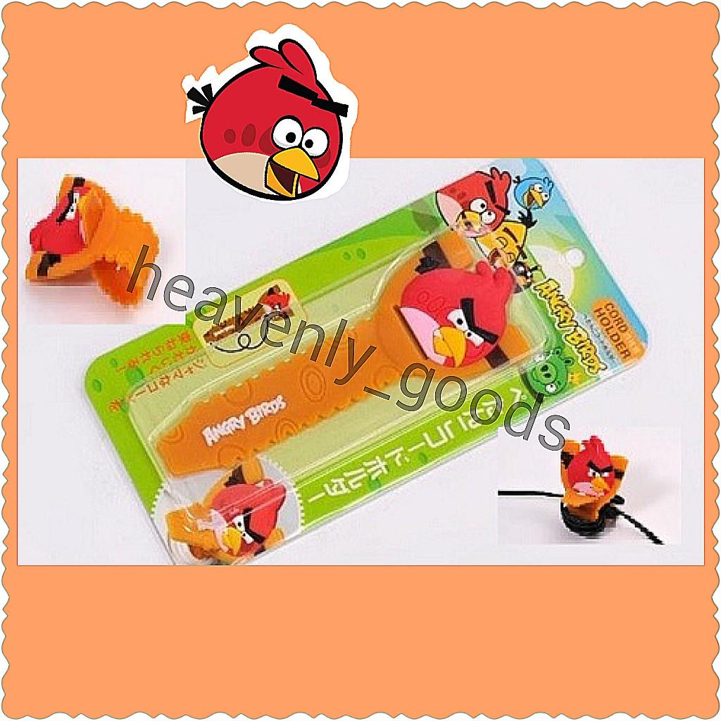 ANGRY BIRDS CABLE TIES/WIRE ORGANIZER/CARTOON WIRE TIES, Women's ...