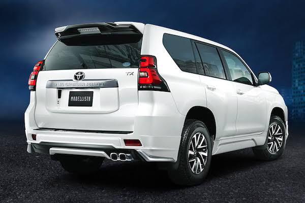 2018 to 2021 Toyota Landcruiser Prado Modellista bodykit Fj150 chin ...