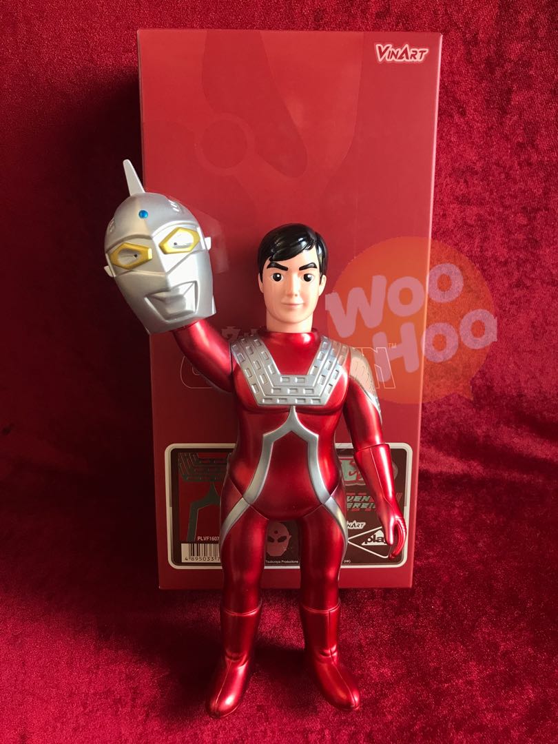 超人 七星俠 seven play toy vinart sofubi vinyl 大膠 膠品 搪膠 sofvi 膠 東寶 哥斯拉 怪獸 超人 小夏屋 山椒魚 marusan bullmark ...