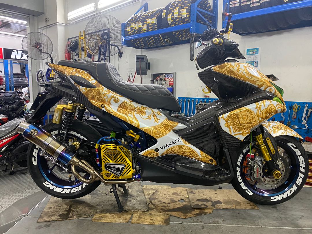 Aerox Test water. Keyless, Motorcycles, Motorcycles for Sale, Class 2B ...