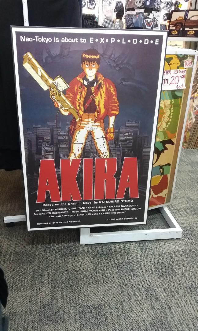 AKIRA ANIME SIAP FRAME RM 90, Furniture & Home Living, Home Decor ...