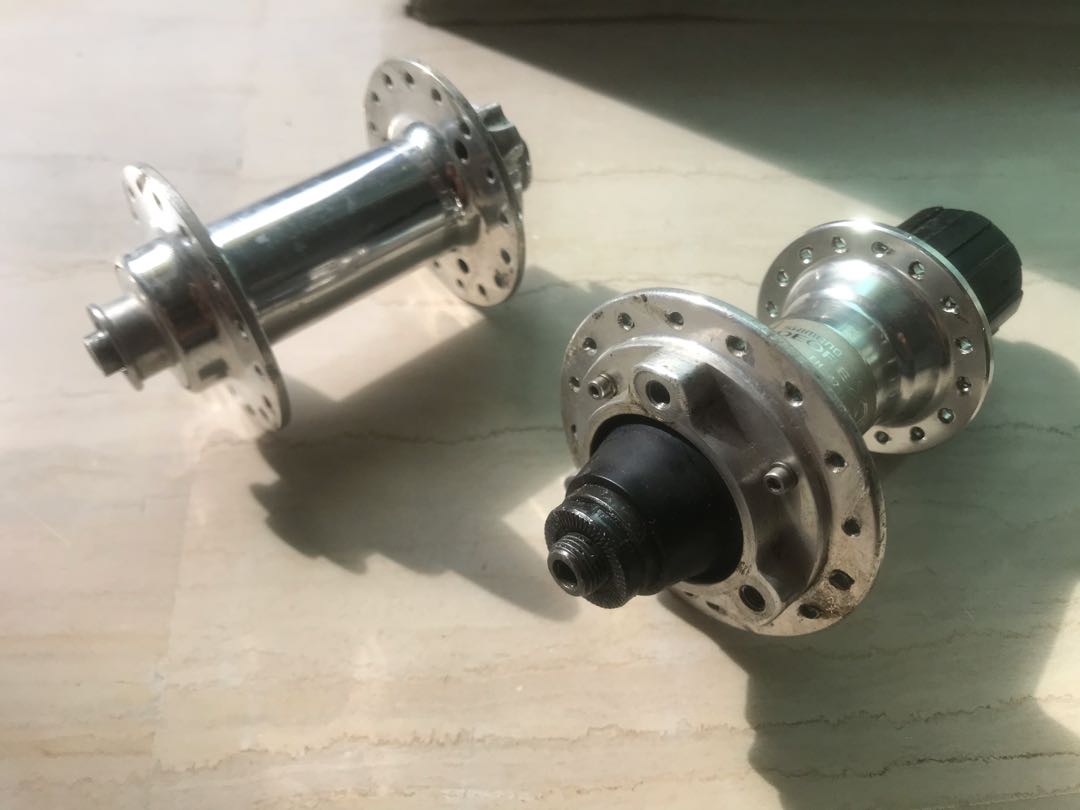 AMP Research 32h disc hub set with rotors, Sports Equipment, Bicycles ...