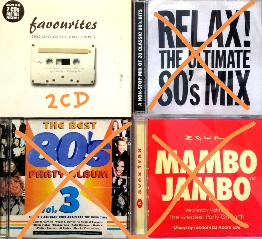 arthcd CDs at 4 each - FAVOURITES 2CD, MAMBO JUMBO, RELAX ULTIMATE 80S ...