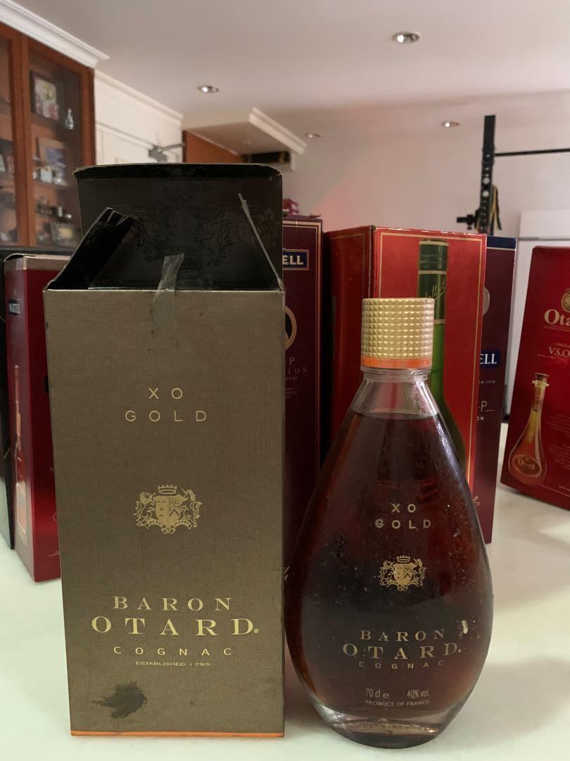 Baron Otard XO Gold Cognac 70cl, Food & Drinks, Alcoholic Beverages on ...