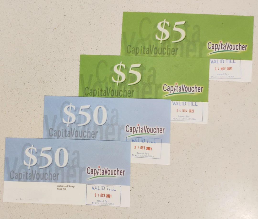 CapitaVoucher Capitaland Capita Mall Voucher, Entertainment, Gift Cards ...