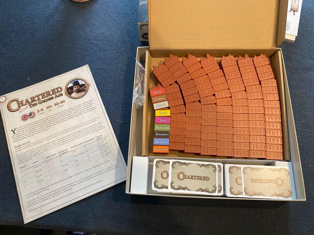 Chartered board game, Hobbies & Toys, Toys & Games on Carousell