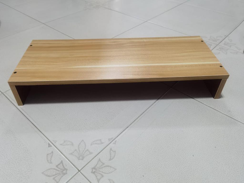 [COSMETIC DEFECT SALES] Solid Wood Monitor / Laptop / Stand / Table ...