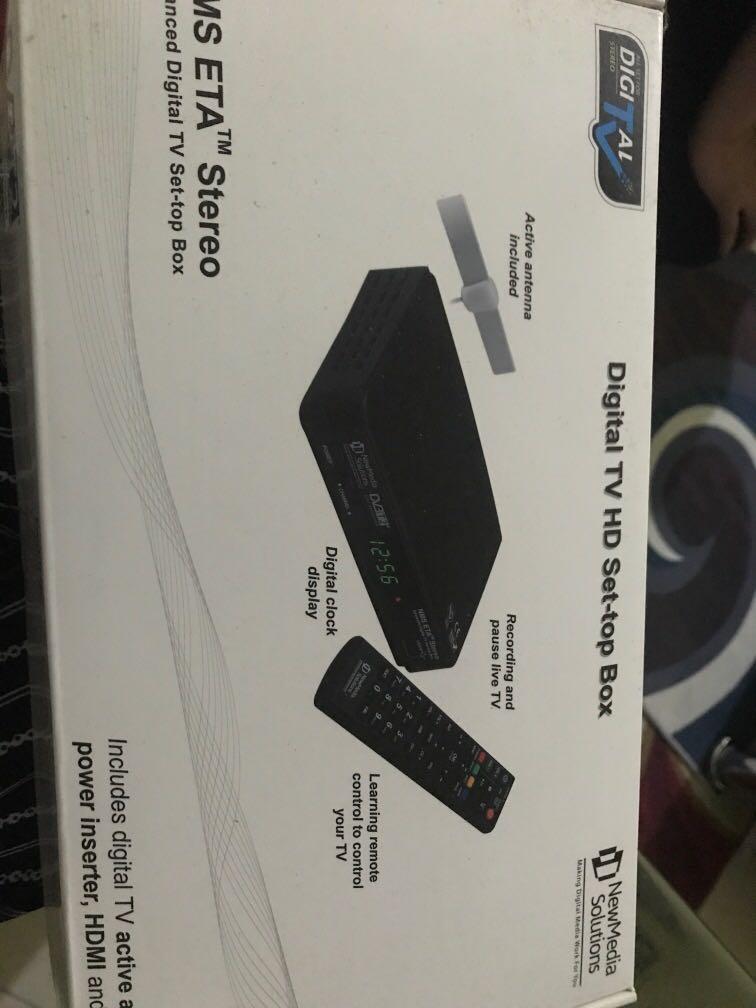Digital TV HD set-up box, TV & Home Appliances, TV & Entertainment, TV ...