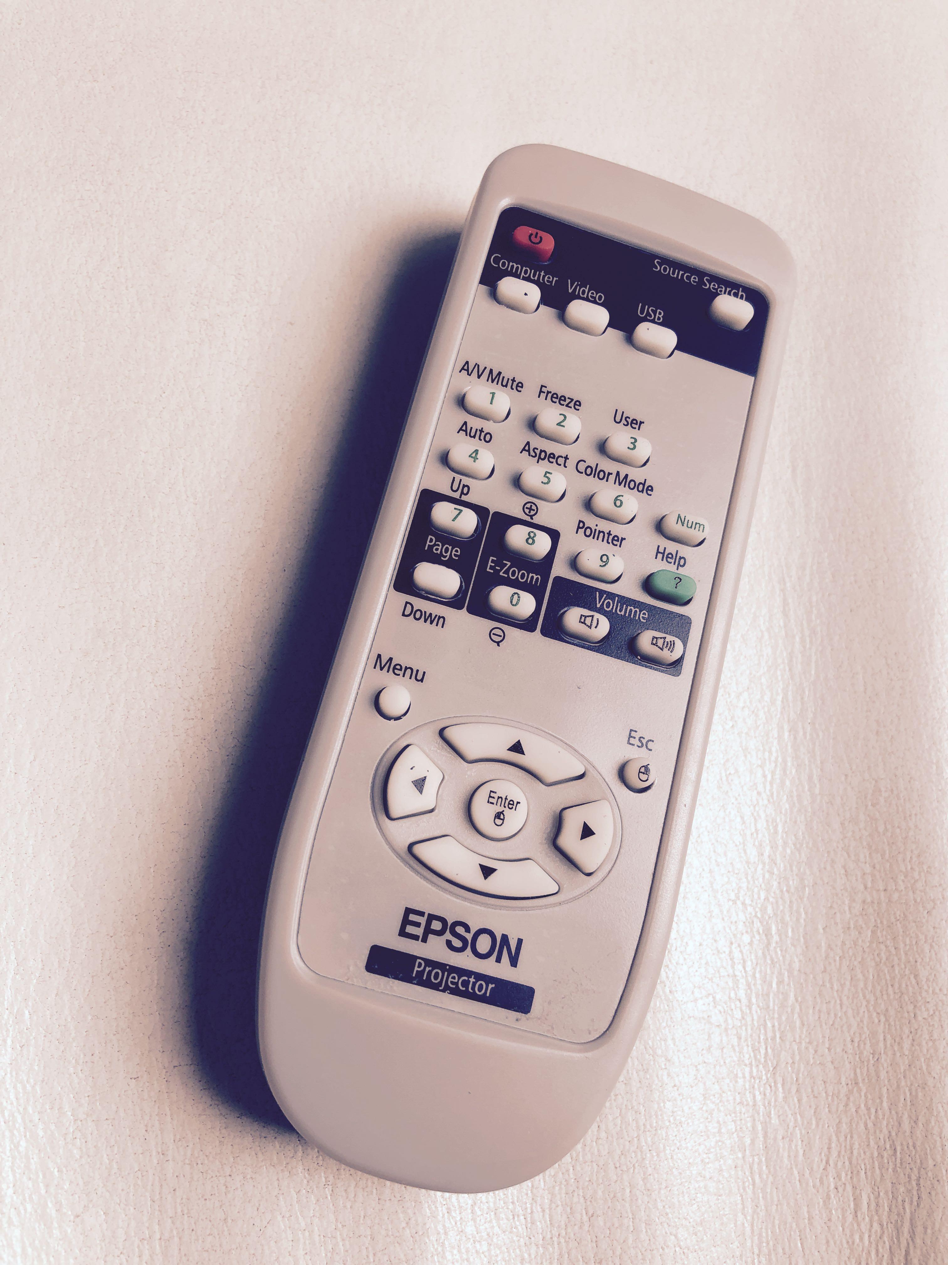 Epson Projector Remote Control, TV & Home Appliances, TV ...