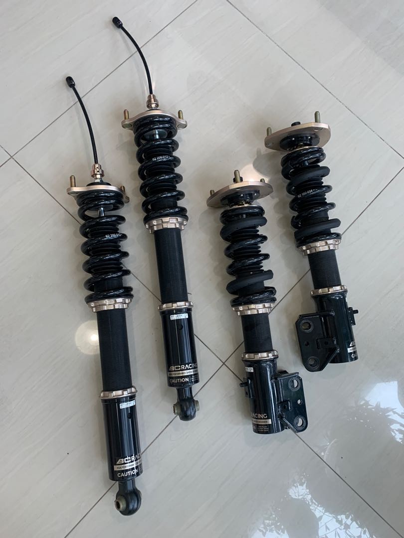 Evo X BCBR coilover, Car Accessories, Accessories on Carousell