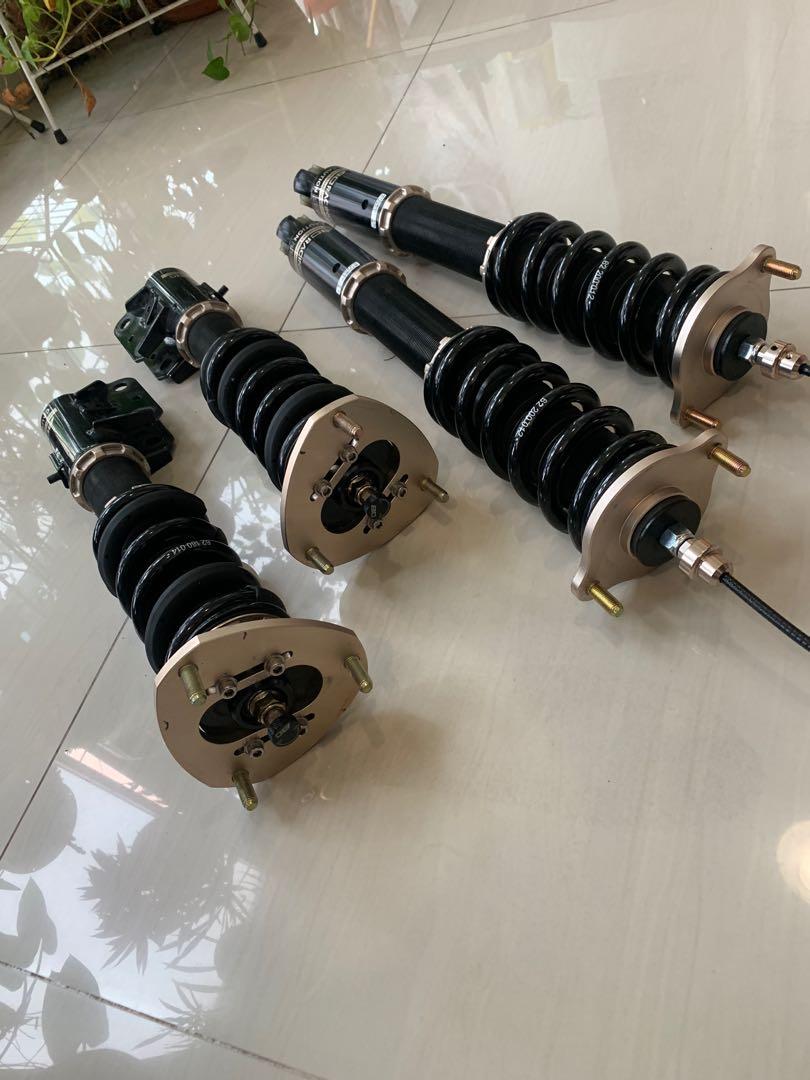 Evo X BCBR coilover, Car Accessories, Accessories on Carousell