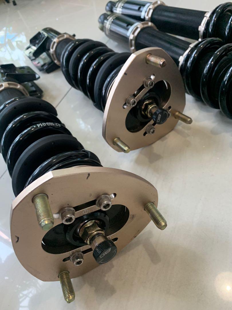 Evo X BCBR coilover, Car Accessories, Accessories on Carousell