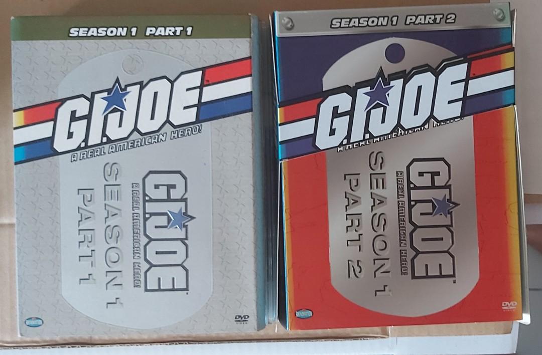 GI Joe DVD box set season 1 part 1 n part 2, Hobbies & Toys, Toys ...