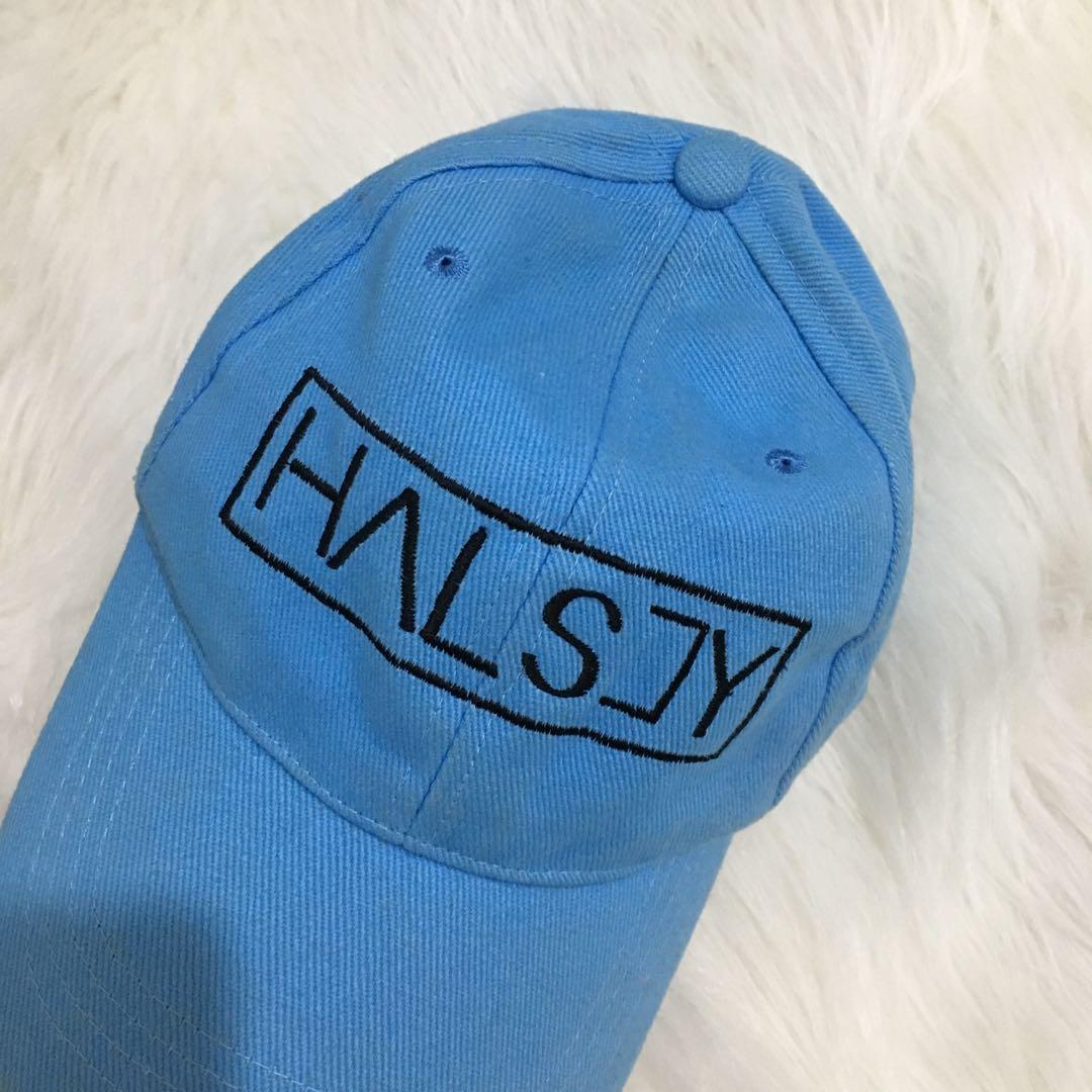 halsey sky blue baseball cap, Women's Fashion, Watches & Accessories ...