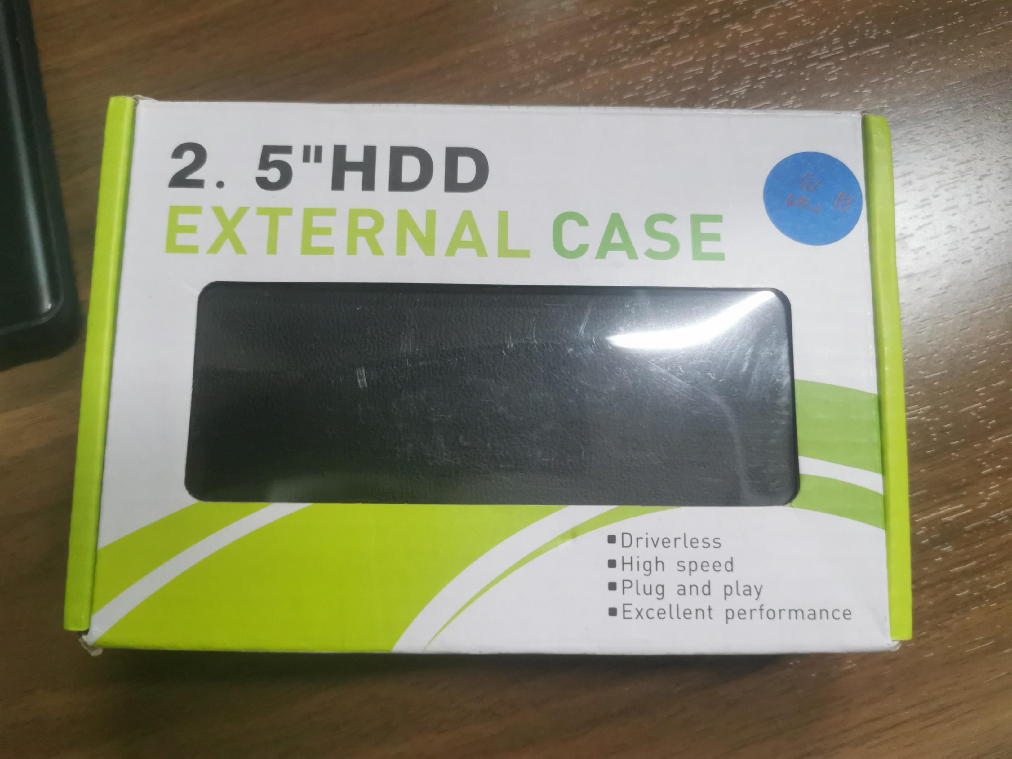 HDE External Hard Drive Enclosure USB 3.0 to SATA SSD and HDD Case 2.5 ...