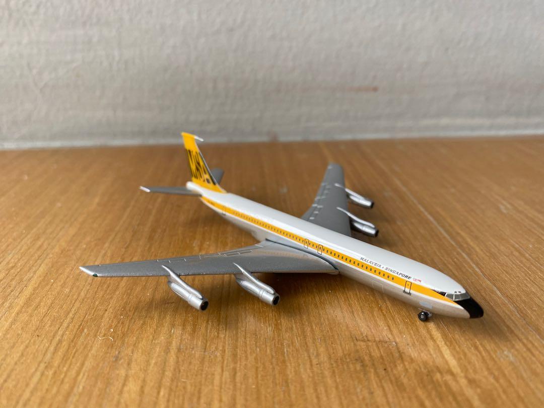 Herpa Malaysia Singapore Airlines (MSA) Boeing 707 1:500 scale, Hobbies ...