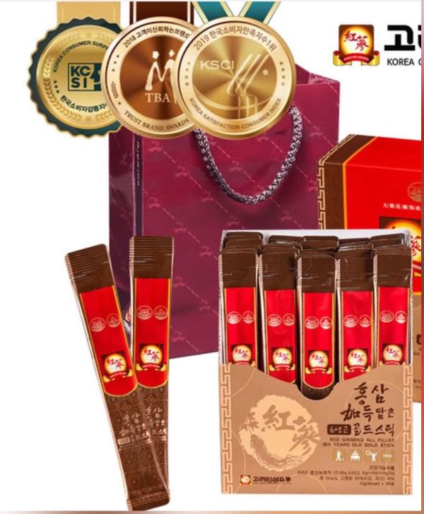 Korean ginseng stick, Food & Drinks, Packaged & Instant Food on Carousell