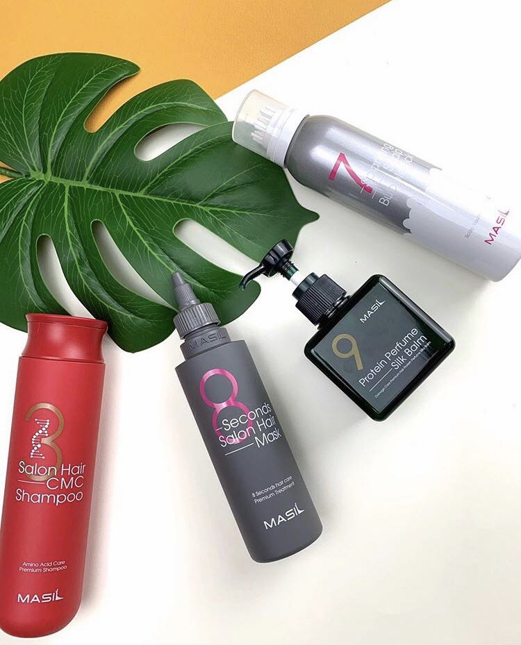 CNY sale! Korean Masil shampoo / hair mask / balm / bubble tick / set, Beauty & Personal Care ...