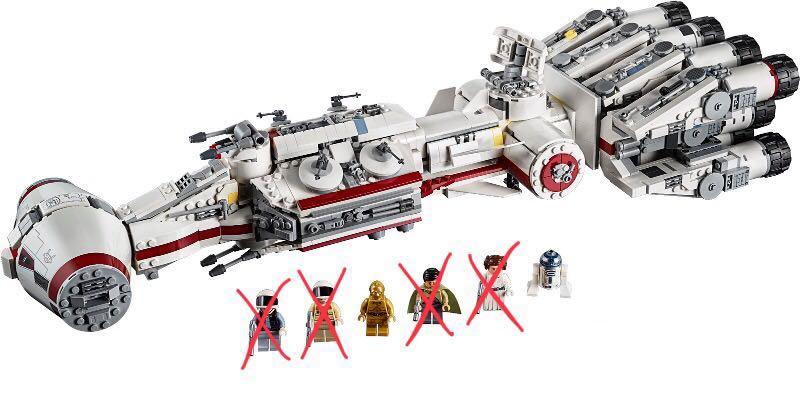 Lego Star Wars 75244: UCS Tantive IV (2019), Toys & Games, Bricks ...