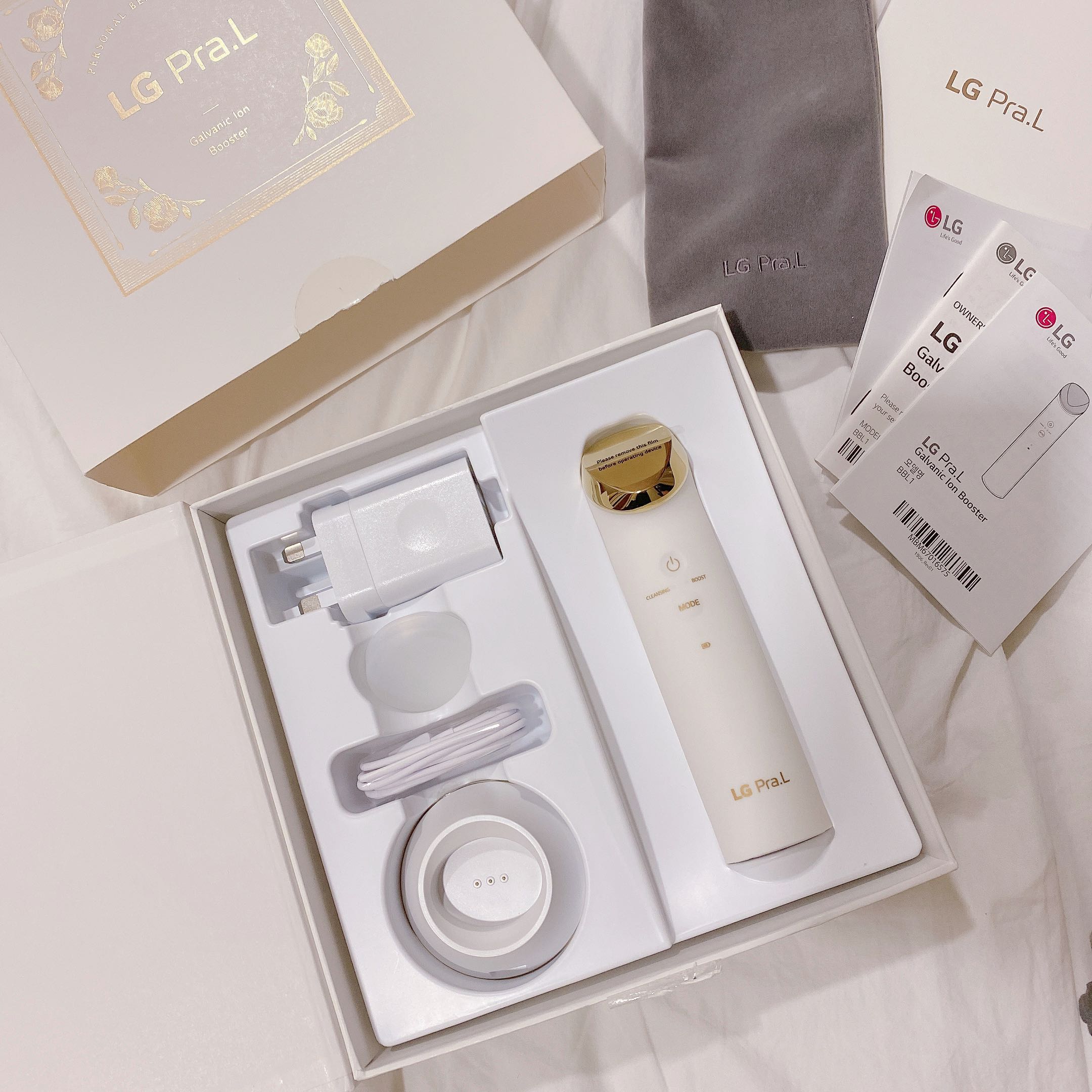 LG PRA L Galvanic Ion Booster | Made in Korea, Beauty & Personal Care, Face, Face Care on Carousell