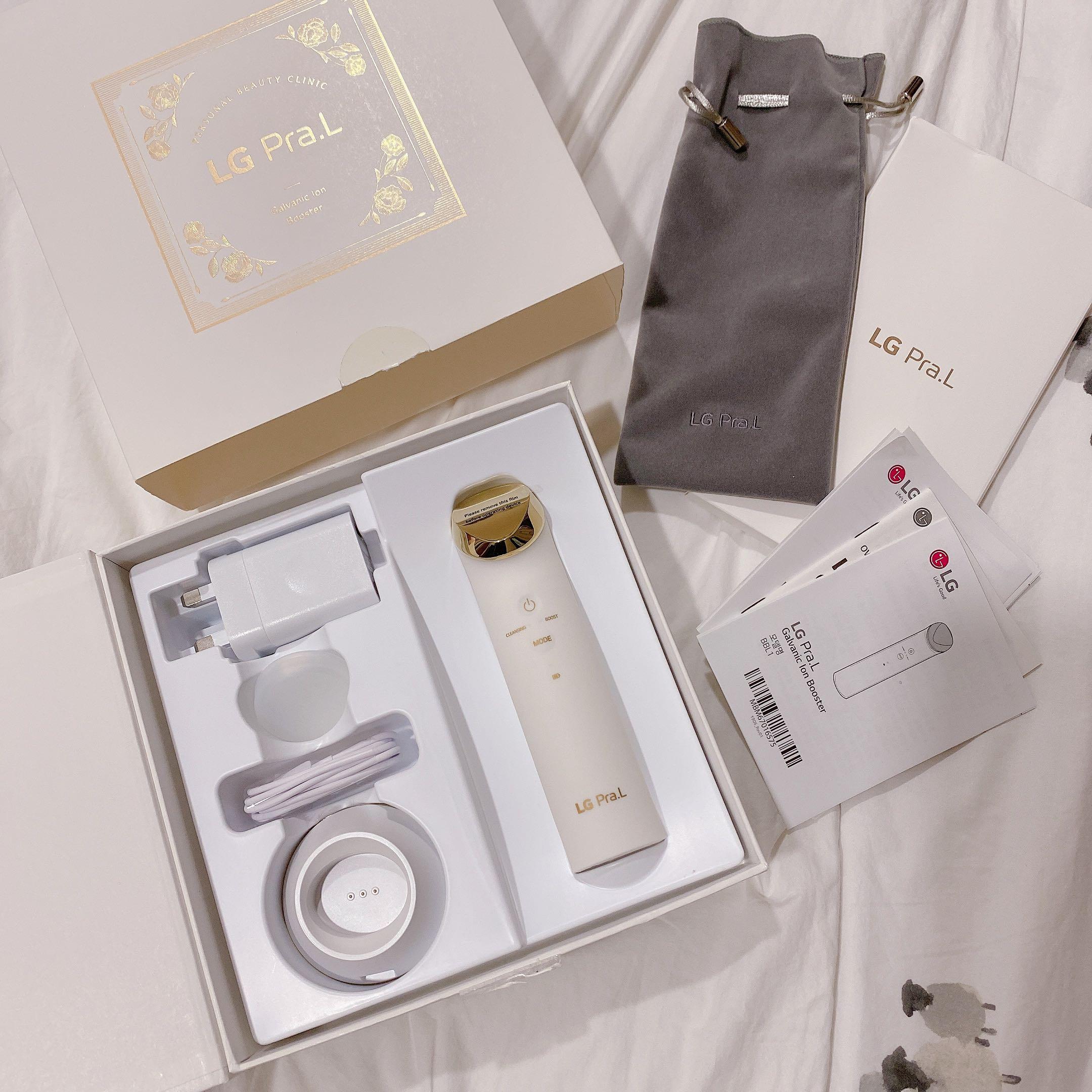 LG PRA L Galvanic Ion Booster | Made in Korea, Beauty & Personal Care, Face, Face Care on Carousell