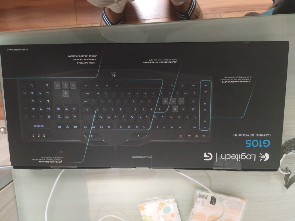 Logitech G103 Keyboard 6 programmable G-keys, Computers & Tech, Parts ...