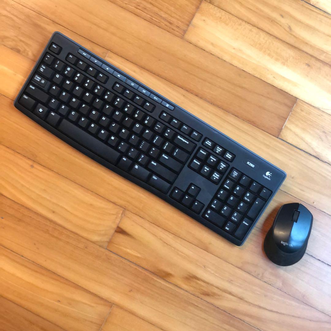 Logitech Wireless Keyboard And Mouse Computers And Tech Parts And Accessories Mouse And Mousepads On