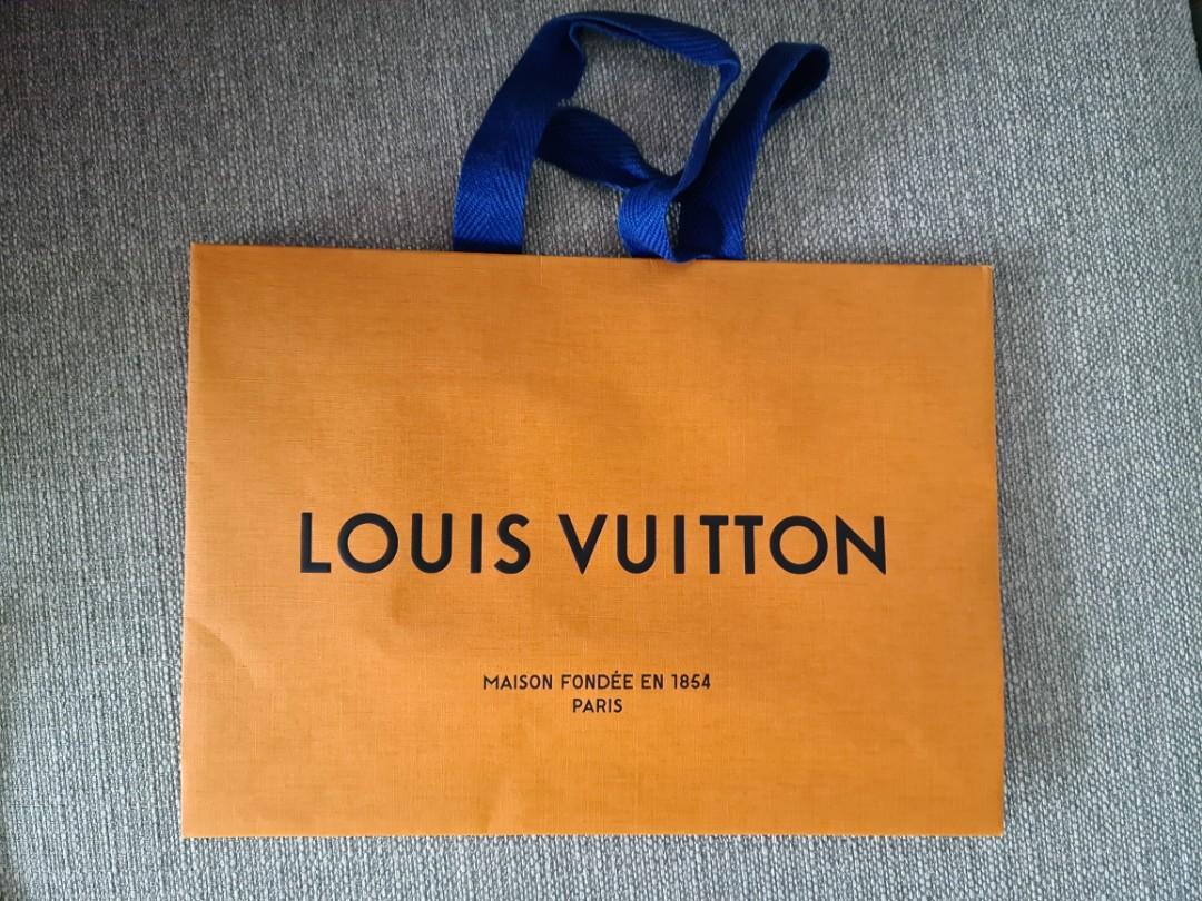 Louis Vuitton / LV paper bag, Luxury, Bags & Wallets, Others on Carousell